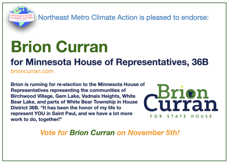 Northeast Metro Climate Action | Mahtomedi to Fridley, Lino Lakes to ...